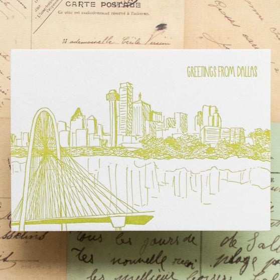Denver Letterpress Postcard Pack